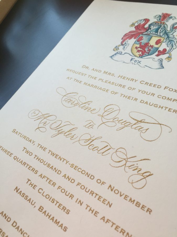 Scripted Calligraphy | Jackson MS Wedding Calligraphy & Mississippi Maker